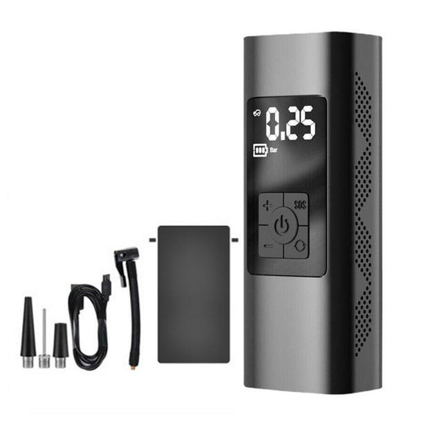 Portable Car Air Compressor Handheld Digital Display Tire Inflator ...