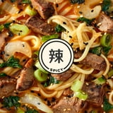 Mings Frozen Ramen Noodles Spicy Beef Flavor Soup Boxed Meal, 8 oz ...