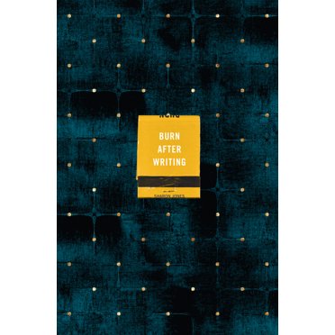 Sharon Jones: Burn after Writing (Floral) (Paperback) - Walmart.com