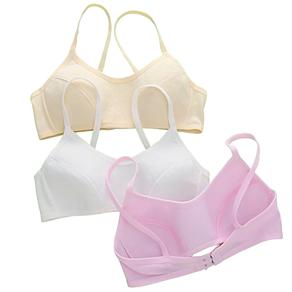 Click here for Generic Light Sport Crop Cami Bras Girls Thin Cott... prices