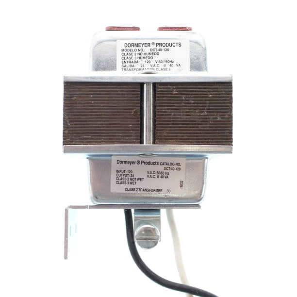 Dormeyer Products DCT-40-120 Class 2 Transformer, 120VAC to 24VAC ...