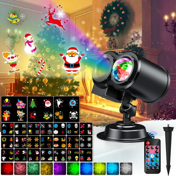 Star Shower Ultra 9 Laser Light Show with Multiple Patterns & Remote ...