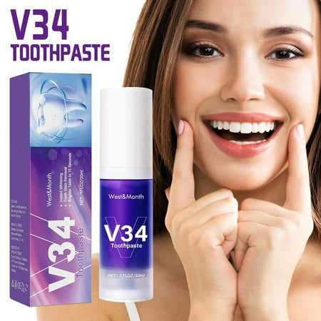 30ml V34-Colour-Corrector Teeth Brightening Sensitive Teeth Enamel Care ...