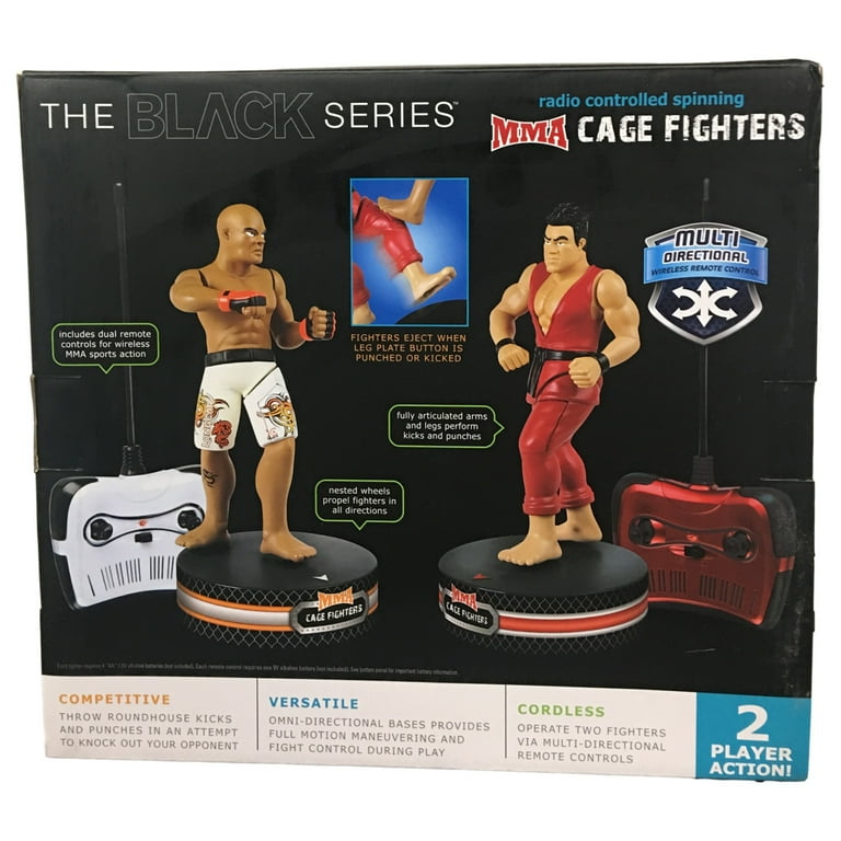 The Black Series MMA Cage Fighters Radio Control With Kick, 44% OFF