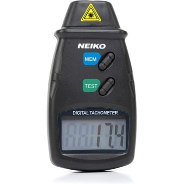Digital Photo Laser Tachometer Portable Automatic Non Contact RPM Tach ...