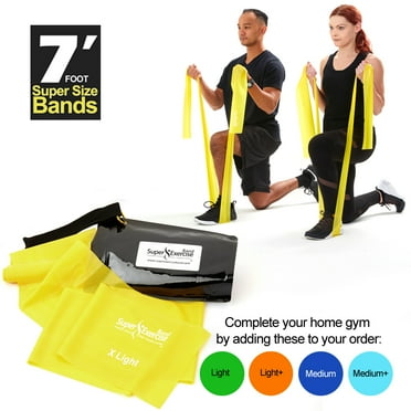CanDo latex-free exercise band, 5-foot Singles, green - Walmart.com