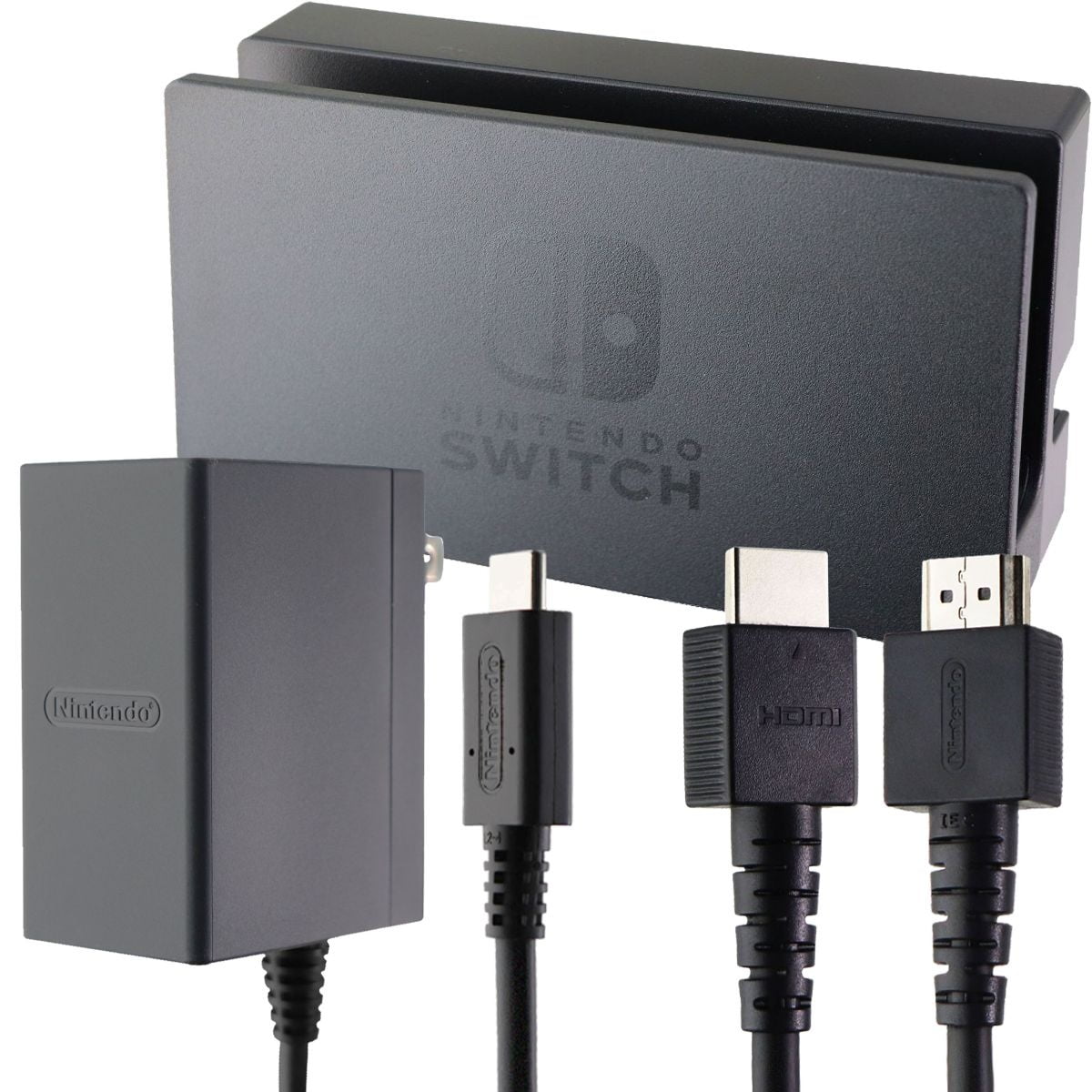 Nintendo OEM Power Kit with Switch Dock, Wall Charger, and HDMI Cable ...
