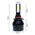 9005 HB3 For Dodge Charger 2016-2019 LED Headlight Bulb High/Low Beam ...