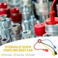 4 Sets Quick Connector Protective Cap Shield Caps Connectors Coupler ...