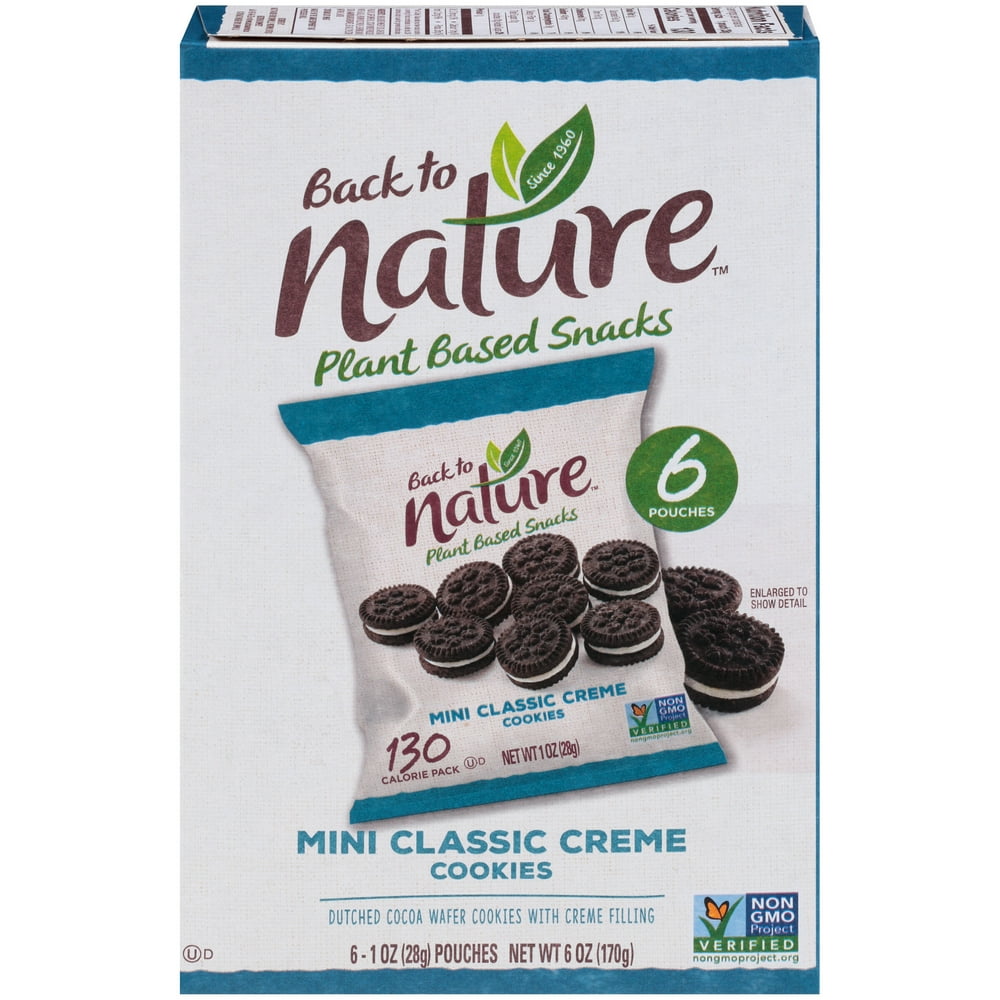 Back to Nature™ Mini Classic Creme Cookies 6-1 oz. Pouches - Walmart ...
