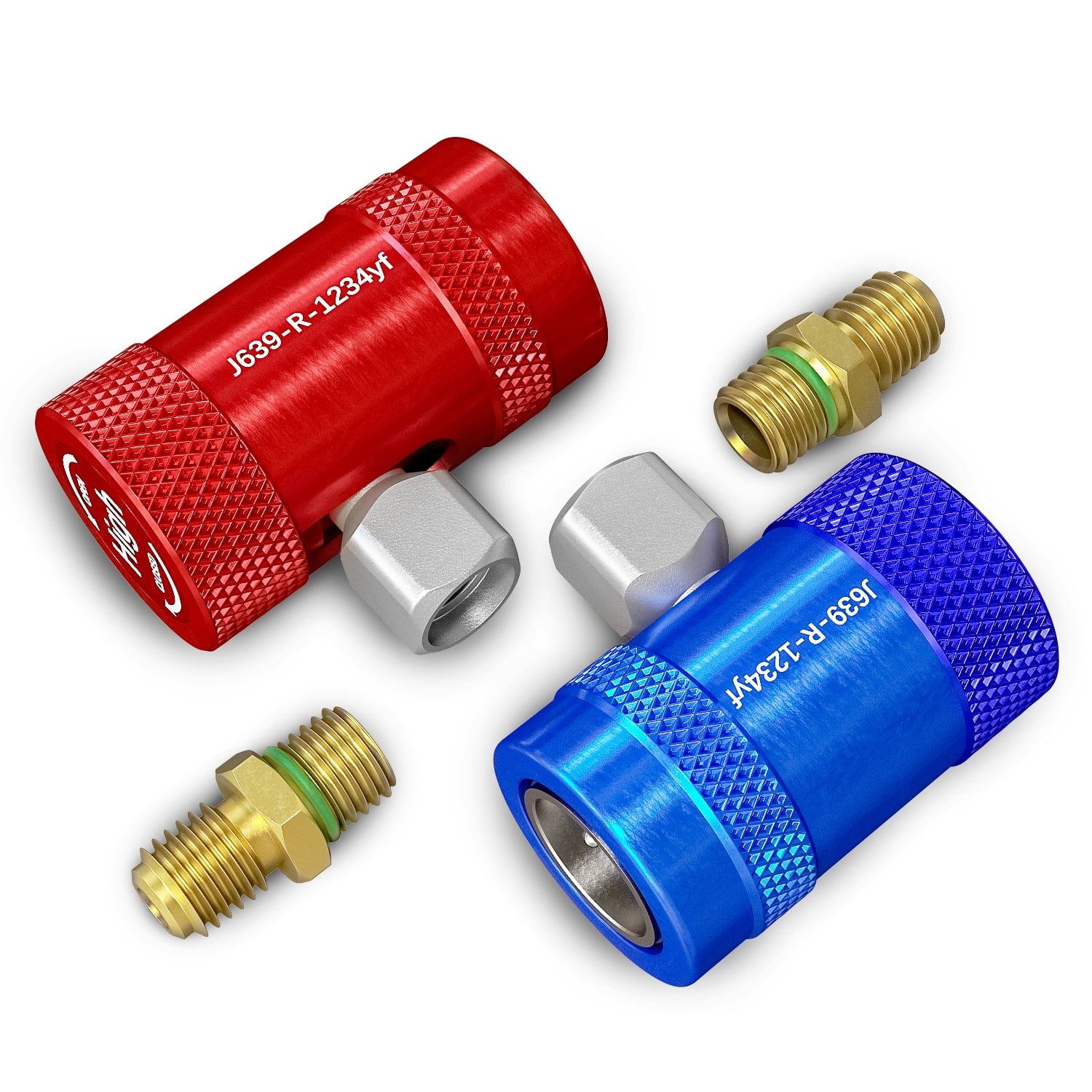 R1234YF Adapters Fittings High Low Quick Coupler AC Car Air Conditioner R1234YF Adapters Fittings High Low Quick Coupler AC Car Air Conditioner