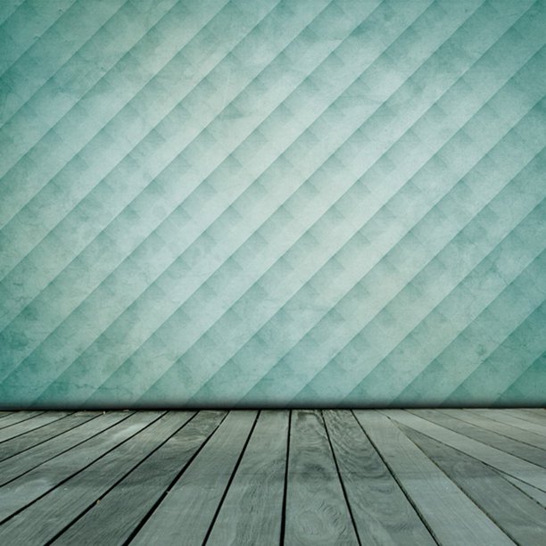 YUSDECOR 5x7ft Blue Theme Wood Floor Newborns All-in-one Photography ...
