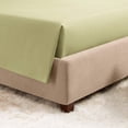 H&H Décor 4 Piece Microfiber Sheet Set Sage Full-XL Deep Pocket 15 Inch ...