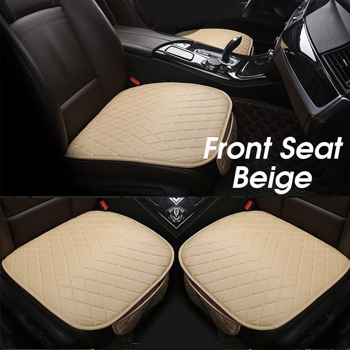 Universal Luxury PU Leather Auto Car Vehicle Interior Cushions Front OR ...