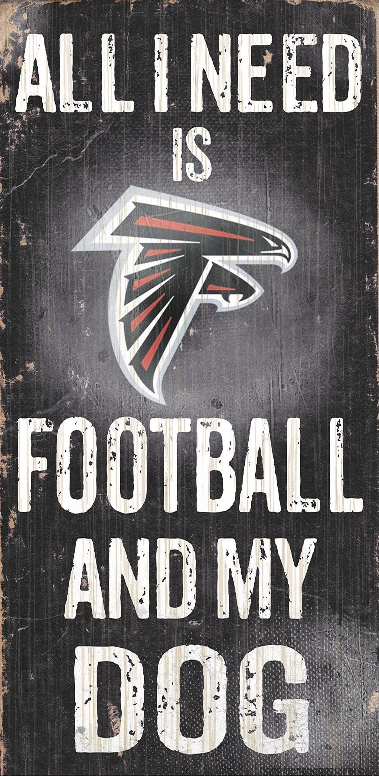 Fan Creations N0640 Atlanta Falcons - Cartel de fútbol y mi perro ...
