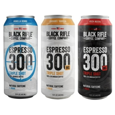 Black Rifle Coffee Co. Ready-To-Drink Rich Mocha Espresso 300, Triple ...