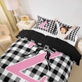 Catabedysis Personalized Letter Gifts Bedding,Black Princess Bowknot ...