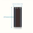 2 mini voice recorders with 8-hour continuous & voice-activated ...