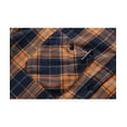 Scodi Mens Flannel Hoodie Shirts Long Sleeve Casual Button Down Jackets