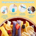 GaiShi Popsicle Bags,Disposable Ice Lolly Bags with Double Zip Seals ...