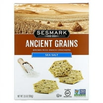 Sesmark Brown Rice Thins, 3.5 oz, 12 pack - Walmart.com
