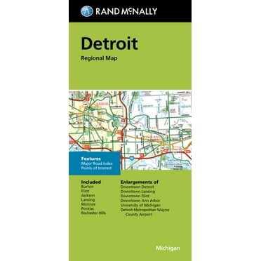 Rand mcnally los angeles & san diego, california regional map - folded ...