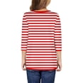 Byoo Tween Girls Summer Classic Tshirt Crew Neck Striped Casual Three ...