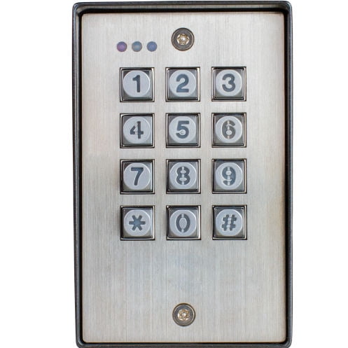 Seco-Larm SK-1123-SDQ Vandal Resistant Outdoor Access Control Keypad ...