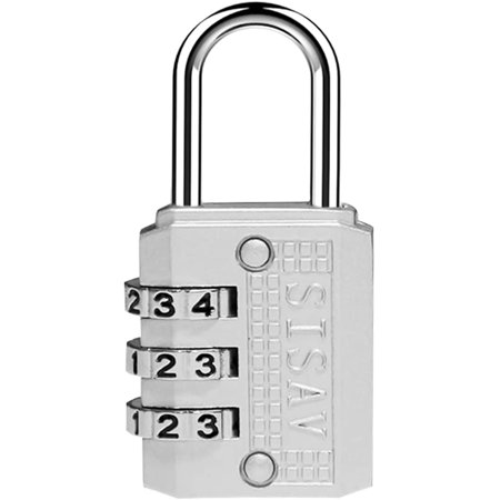 SISAV 3 Digit Combination Lock Mini Combination Lock Locker Lock ...