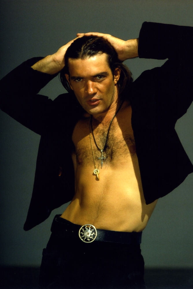 Antonio Banderas Poster 24In x 36In Art Poster 24x36 Multi-Color Square ...