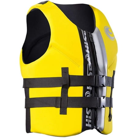 Adult Life Jacket Neoprene Safety Life Vest for Water Ski Wakeboard ...