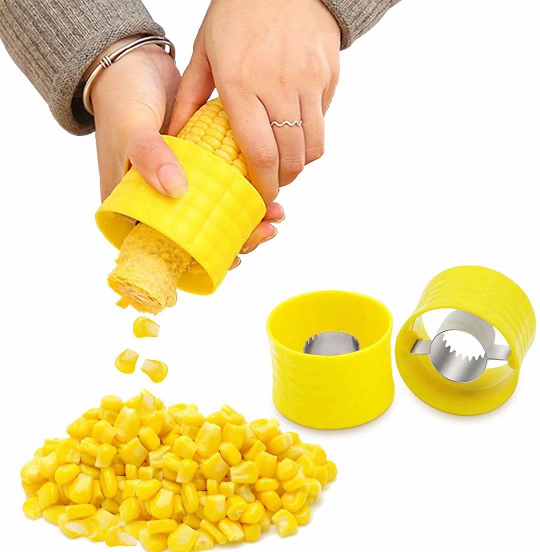 2 Pieces Cob Corn Stripper Corn Stripping Tool Manual Corn Threshing ...