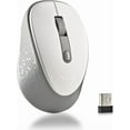 RHEA- Ngs Dew 2.4Ghz Wireless Silent Mouse White Model Dewwhite ...