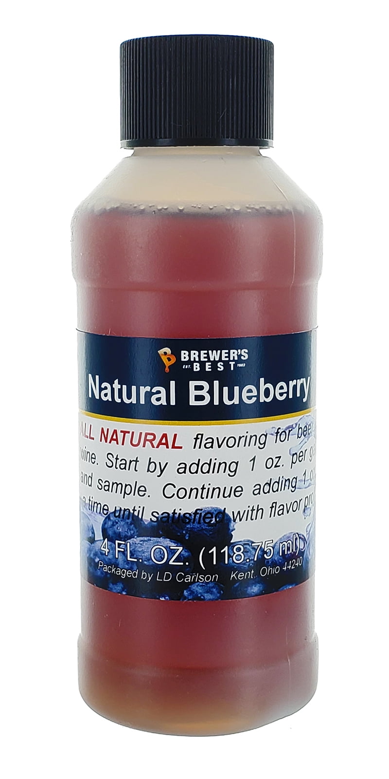 Brewer's Best Natural Beer and Wine Fruit Flavoring (Blueberry ...
