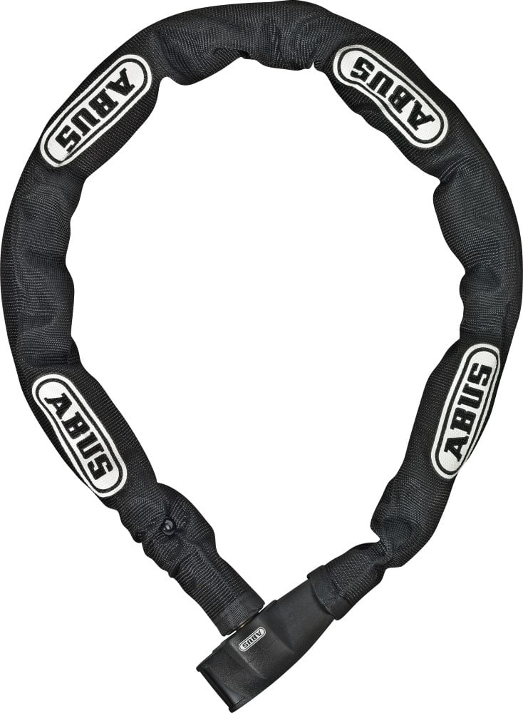 Chain Lock - Catena 685/110 black - 110cm length / 6mm diameter square ...