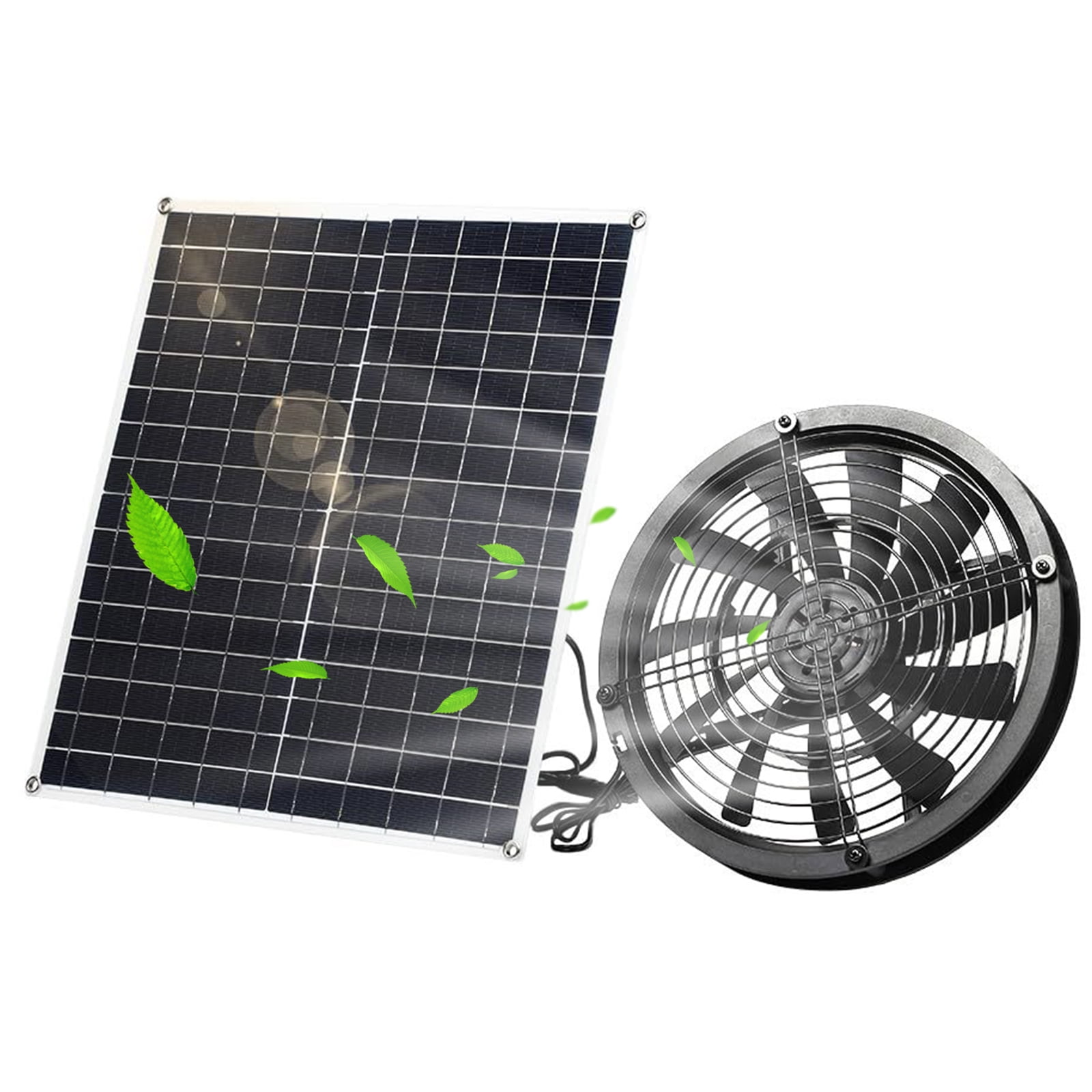 Ventilador de energía solar para acampar al aire libre Ventilador con ...