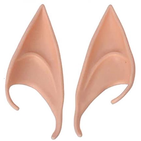 MEEYreg fake Ears Halloween Cosplay Props Latex Soft Pointed Head ...