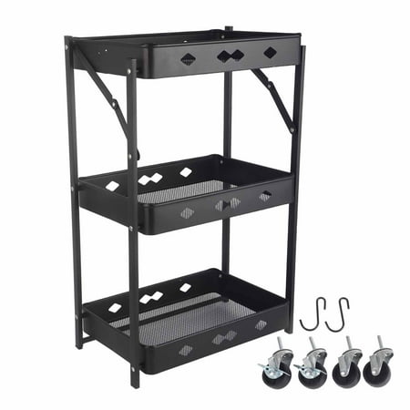 Kitchen Rack Cart Folding Rack Cart Kitchen Cart Kitchen Rack Cart ...