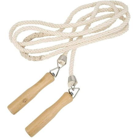 Skipping Rope, Hand Knitted Skipping Rope, Cotton and Linen Long Rope ...