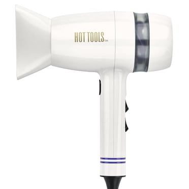 Hot Tools Pro Signature Quiet Air Hair Dryer with Blower Nozzle ...