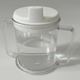 Tooyful Clear Mug, Dual-Handled Sippy Cup, 10oz Drinking Cup, Elderly ...