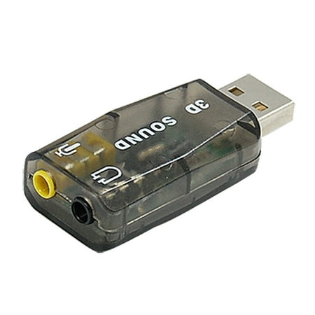 Audio Sound Card Microphone Adapter for PC Computer | Walmart Canada