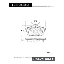 Centric Parts - Ceramic Pads - Walmart.com