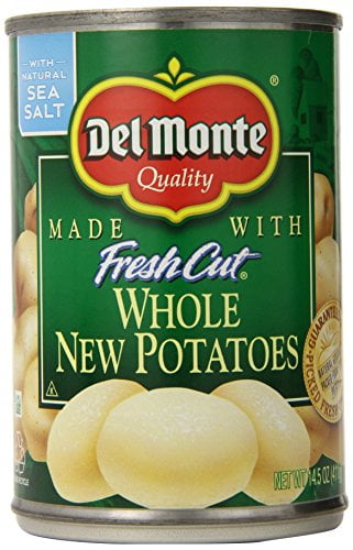 Del Monte Whole New Potatoes, 14.5 oz cans (12 Count) - Walmart.com ...