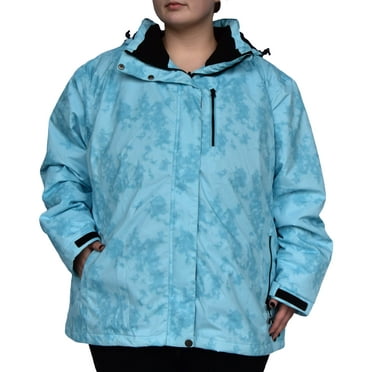 Pulse Women's Plus Extended Size 3in1 Boundary Snow Ski Jacket Coat 1X ...