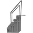 Aqua Select Heavy Duty Anti-Slip Pool Ladder Stairs for Above Ground ...