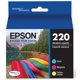 Epson 220 ink Black and Color 4 Pack (T220120, T220520) - Walmart.com