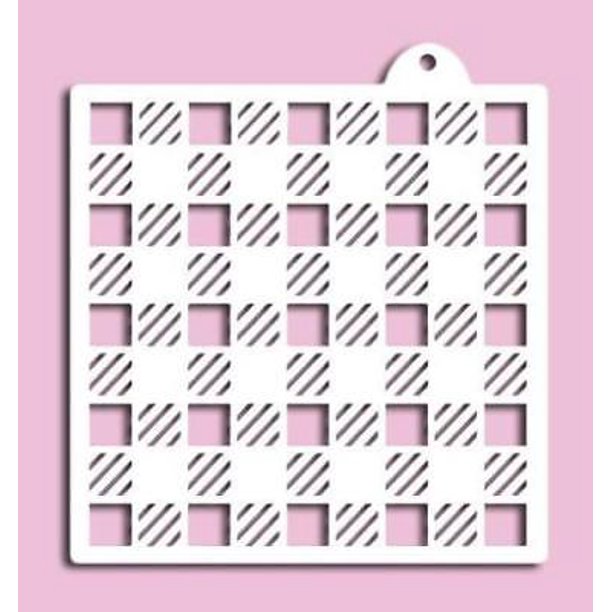 Buffalo Plaid Stencil - Walmart.com