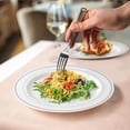 300 Count] Disposable Silverware, Silver Combo Cutlery - 100 Forks, 100 ...