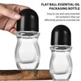 Yihuala Practical Glass Empty Roller Bottles with Lid Easy Liquid ...